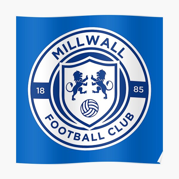 "Millwall Logo" Poster for Sale by freeyear | Redbubble