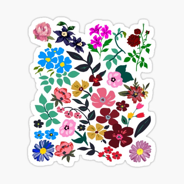 "Spring Flower" Sticker for Sale by GlennLandasWSS1 | Redbubble