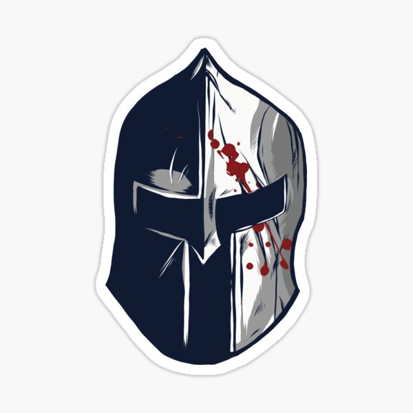 "Gladiator Helmet" Sticker for Sale by soondoock | Redbubble