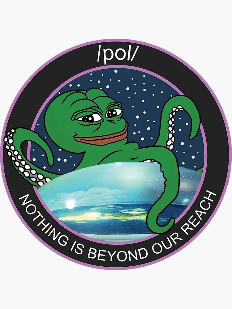 "/pol/ insignia" Sticker for Sale by Jimbo Jimmies | Redbubble