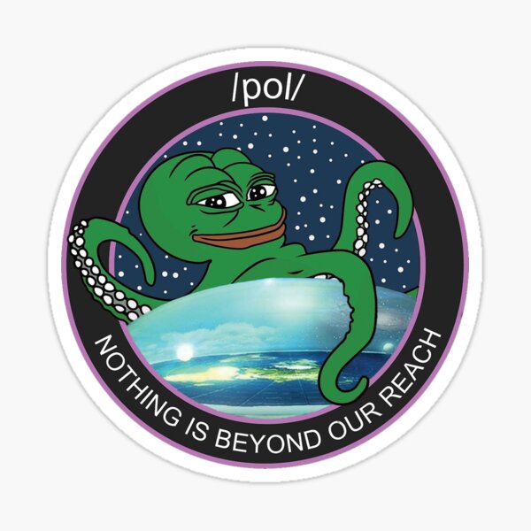 "/pol/ insignia" Sticker for Sale by Jimbo Jimmies | Redbubble