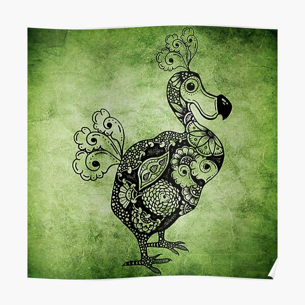 "Dodo Green" Poster by doodlesbydodo | Redbubble