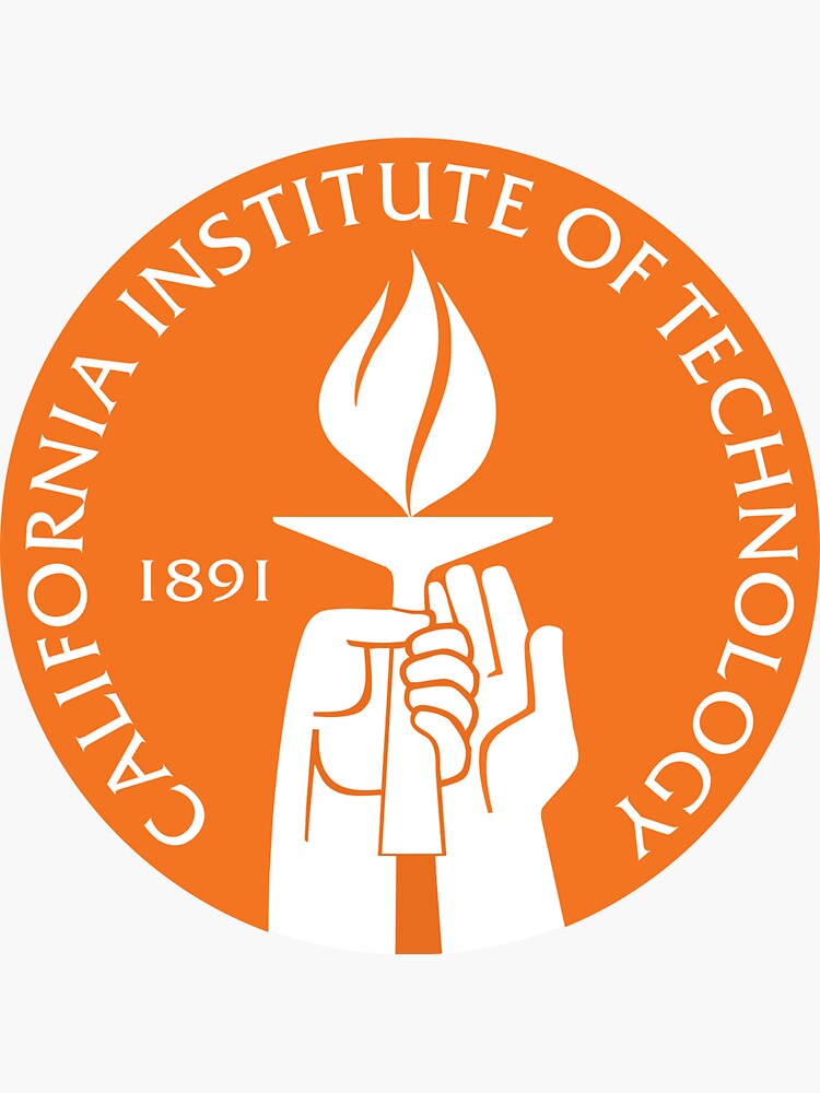 "Caltech California Institute of Technology Logo Emblem" Sticker for ...