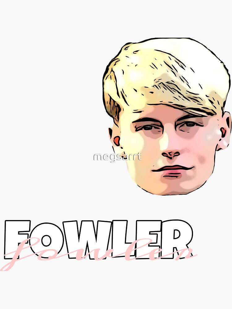 "Roadtriptv Andy Fowler Cartoon Designs" Sticker by megsarrt | Redbubble