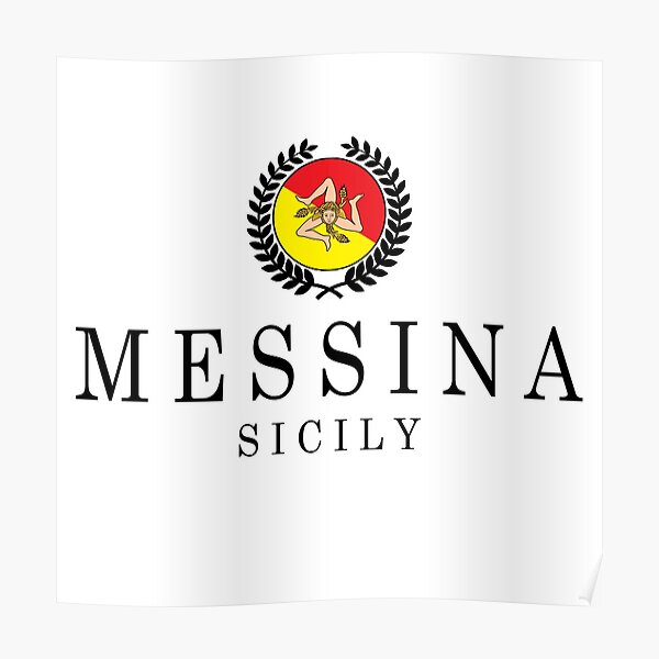 "Messina Sicily " Poster for Sale by ForzaDesigns | Redbubble