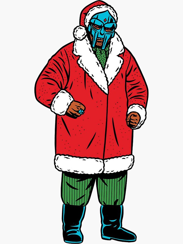 "Santa Doom" Sticker by LeClass | Redbubble