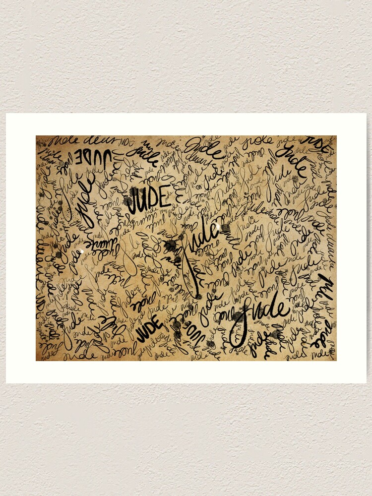 "Cardan’s ‘Jude’ Paper. " Art Print for Sale by obliviate | Redbubble