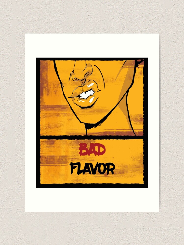 "Bad Flavor Logo" Art Print by BadFlavor | Redbubble
