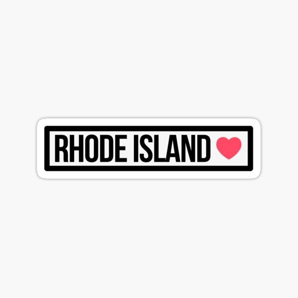 "rhode island" Sticker for Sale by anna-2 | Redbubble