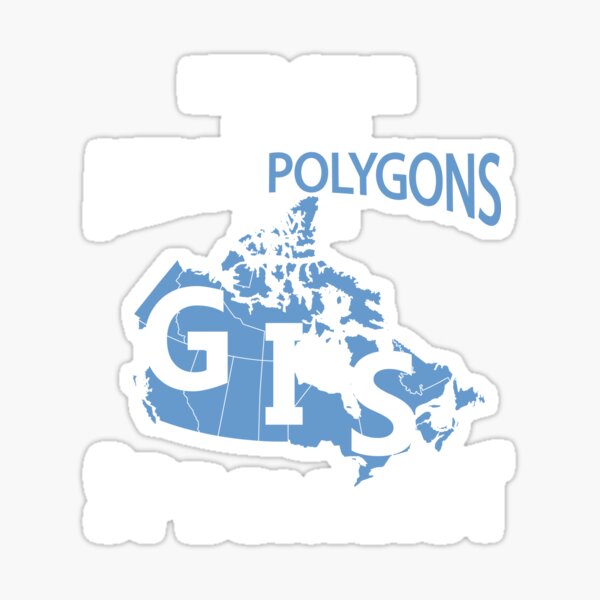 "GIS Specialist/ Geographic Information Systeme Canada" Sticker for ...