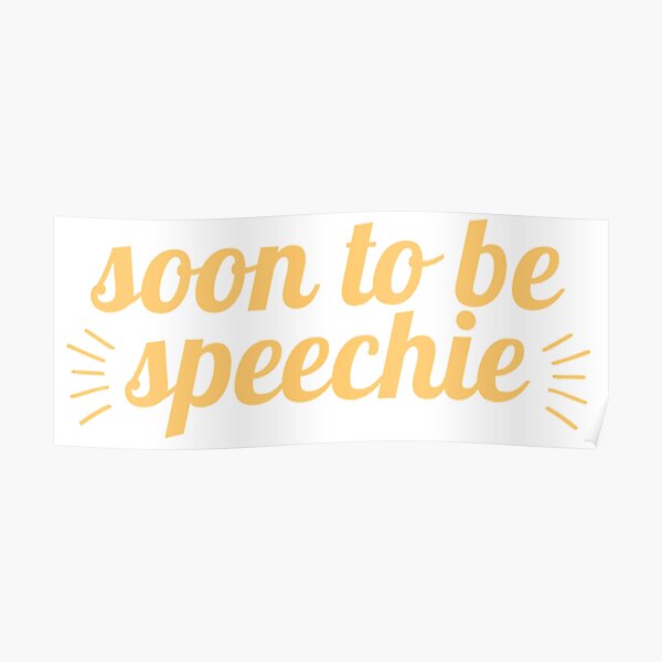 "SLP" Poster for Sale by stickersbycare | Redbubble