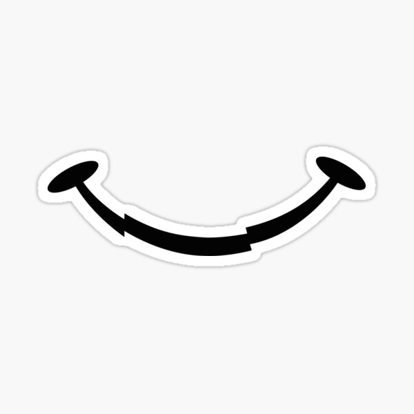 "A Lightning Smile" Sticker by simonbreese | Redbubble
