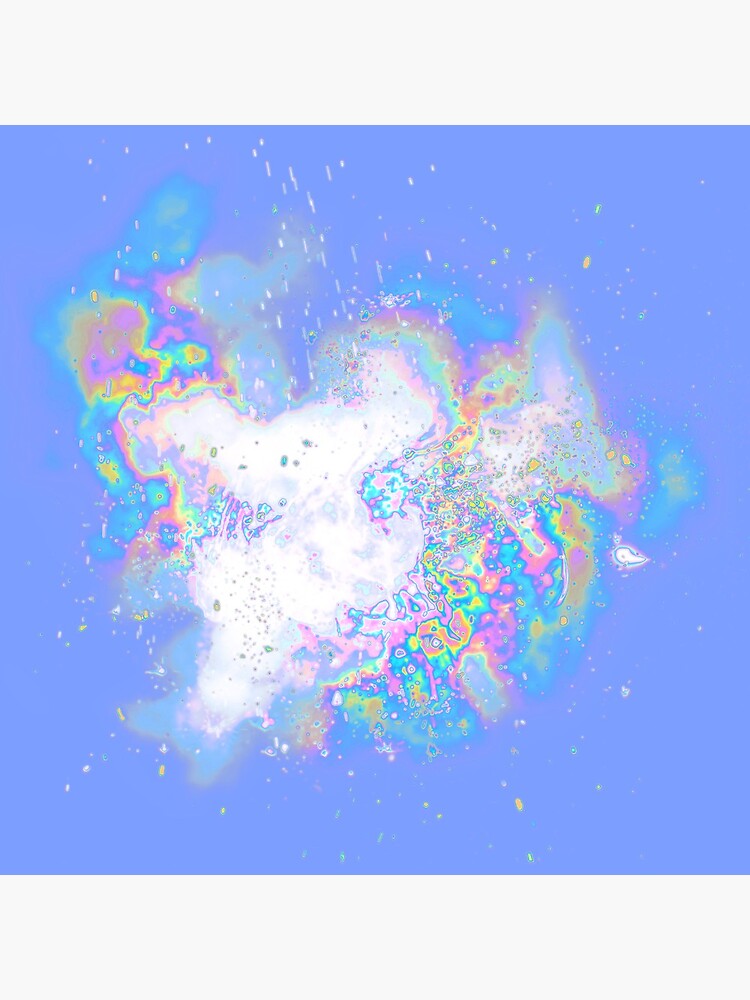 "Holographic Explosion" Throw Pillow for Sale by dinaaaaaah | Redbubble