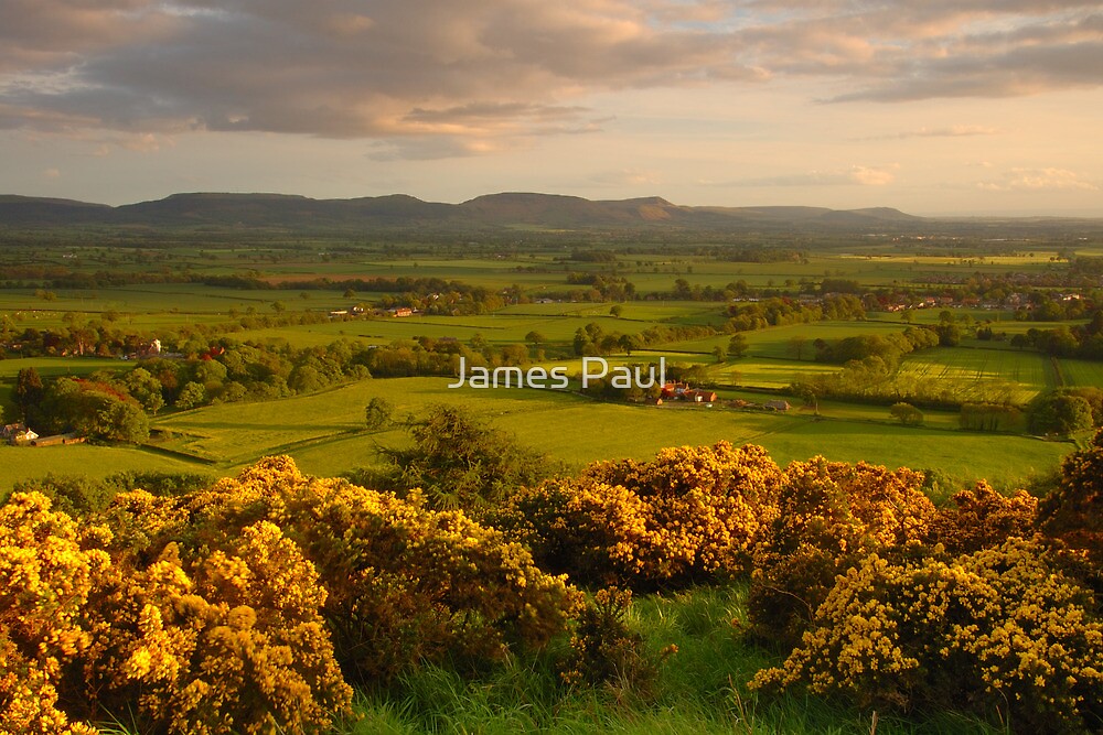 "Cleveland Hills from Cliff Ridge, Great Ayton, North Yorkshire Moors ...