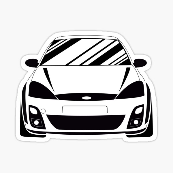 "focus rs 2002" Sticker by dgallego | Redbubble