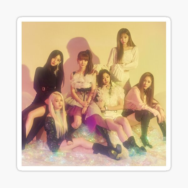 "EVERGLOW - ARRIVAL " Sticker by KpopInfiresMe | Redbubble