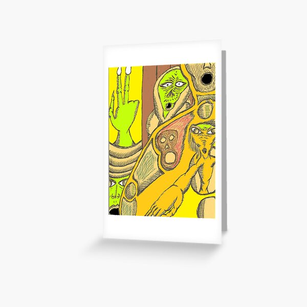 "just a semblance of resemblance" Greeting Card by wormink | Redbubble