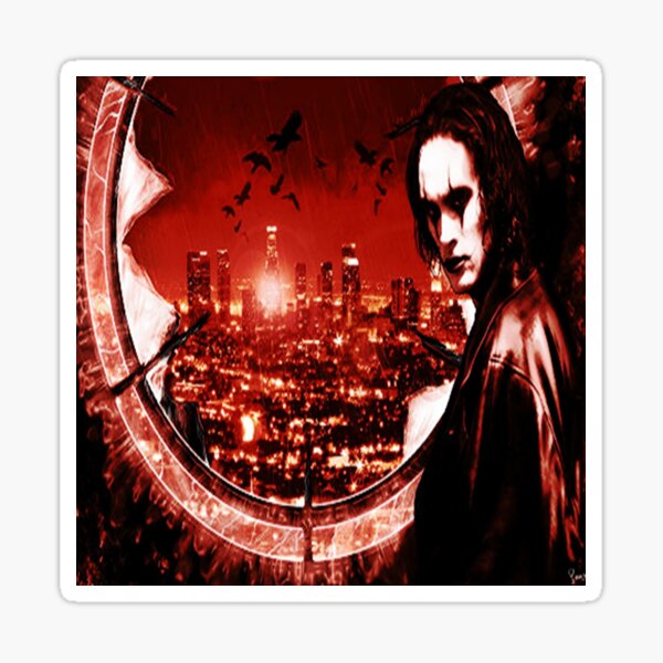 "The crow" Sticker for Sale by tayliss89 | Redbubble