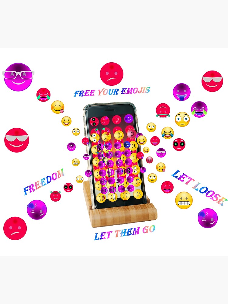 "Emoji Overload" Poster by robspencer | Redbubble
