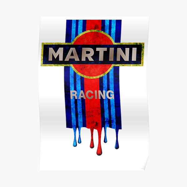 "Martini Racing" Poster by fiatphil | Redbubble