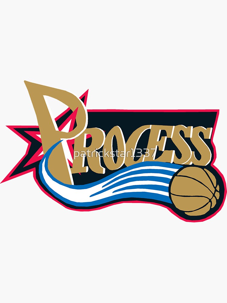 "The Process - Philadephia 76ers" Sticker for Sale by patrickstar1337 ...