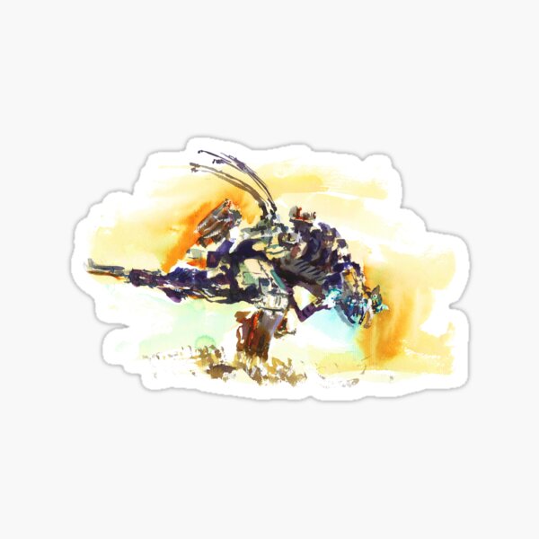 "Horizon Zero Dawn - Thunderjaw - Original Watercolor" Sticker by Game ...