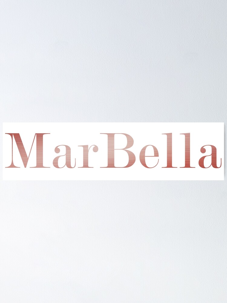 "Marbella pink" Poster for Sale by luggagestickers | Redbubble