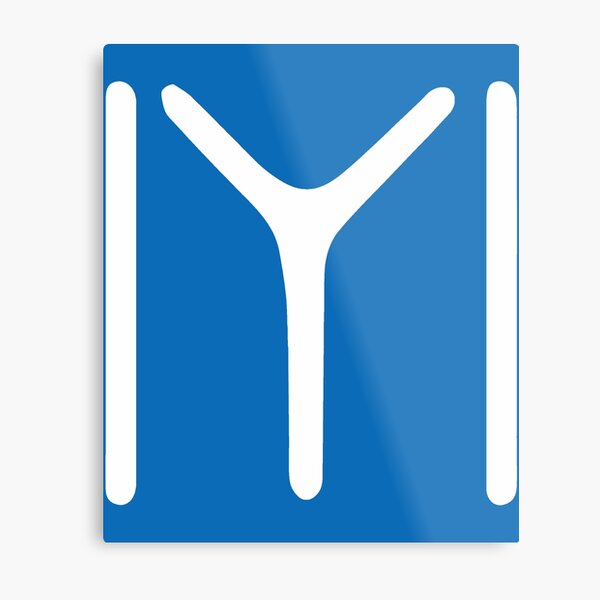 "Blue Kayi Boyu Flag IYI - Ertugrul - Ottoman Empire" Metal Print for ...