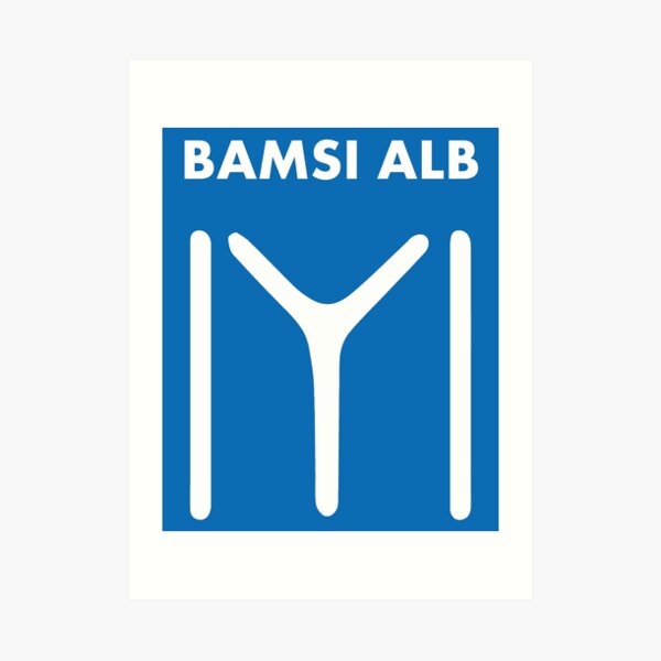 "Bamsi Alb - Ertugrul - Kayi Boyu Flag IYI" Art Print by Ertugrul-Shop ...