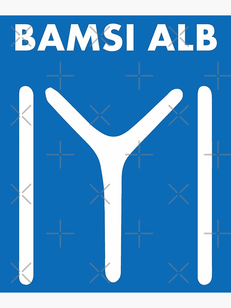 "Bamsi Alb - Ertugrul - Kayi Boyu Flag IYI" Art Print by Ertugrul-Shop ...
