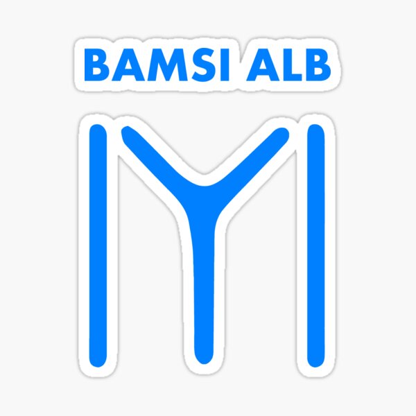 "Bamsi Alb - Ertugrul - Kayi Boyu Flag IYI" Sticker for Sale by ...