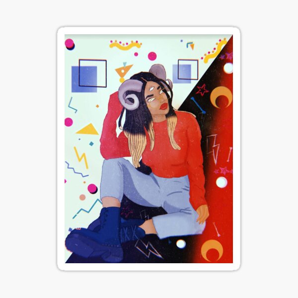 "90s Bea Stee" Sticker for Sale by andreanagosto | Redbubble