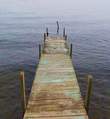 "Old Dock on the Lake" by anniepage | Redbubble