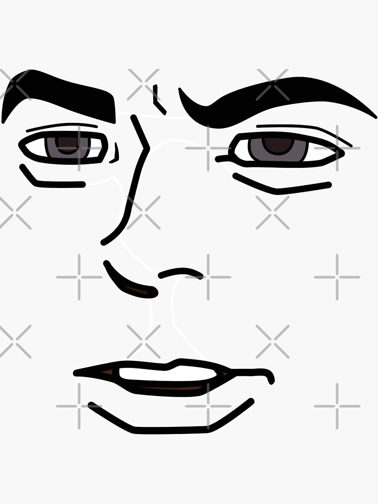 "Meme Face" Sticker for Sale by VasilyDigital | Redbubble