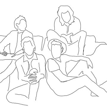 "One Direction Made in the AM Outline" Journal for Sale by sophiamgos ...