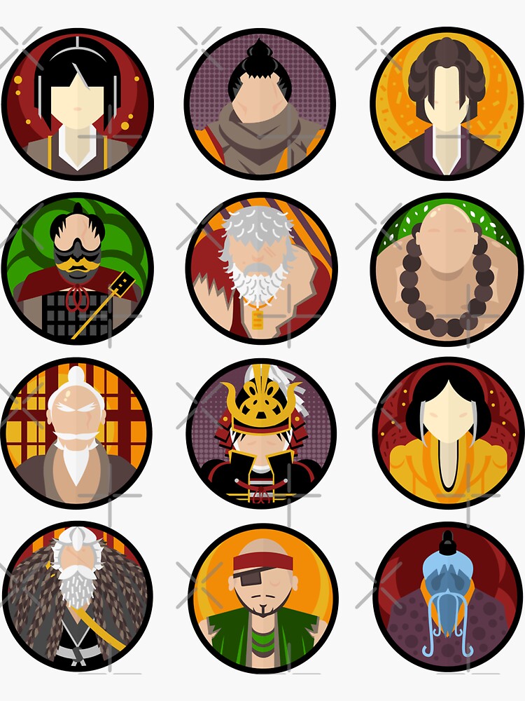 "Faces of Sekiro" Sticker by DigitalCleo | Redbubble
