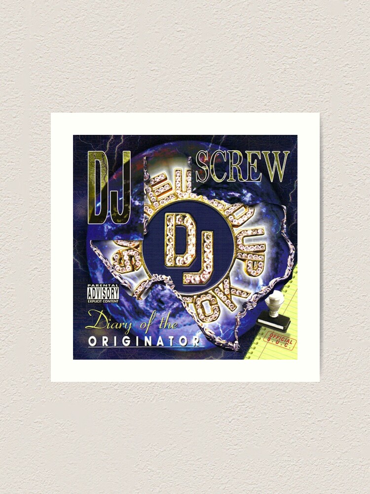 "Dj Screw" Art Print by svampwolf | Redbubble