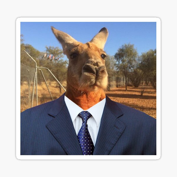 "That is Mr Roo to you!" Sticker by ellenaJdesign | Redbubble