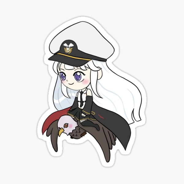 "Azur Lane Enterprise Sticker" Sticker for Sale by Aww-Peel | Redbubble