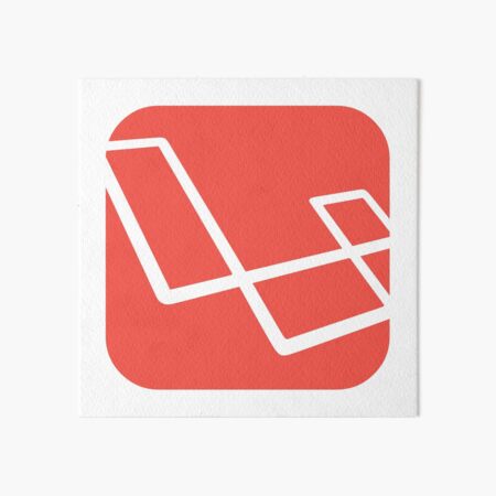 "LARAVEL logo" Art Board Print for Sale by hasselbackt | Redbubble