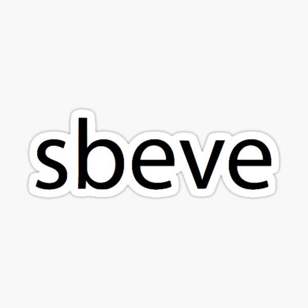 "sbeve meme" Sticker for Sale by Retro51536 | Redbubble