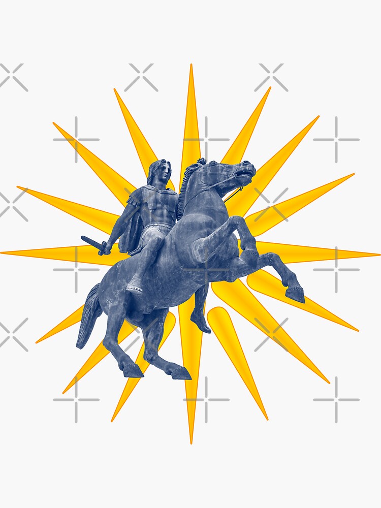 "Statue of Alexander the Great Greek King of Macedon with Macedonian ...