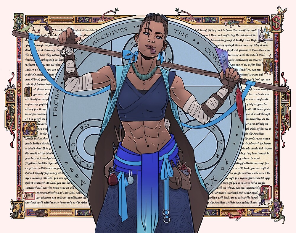 "Cobalt Soul" by calicoJill | Redbubble