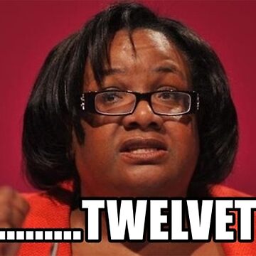 "Diane Abbott Funny Labour UK Parliament Brexit " Greeting Card for ...