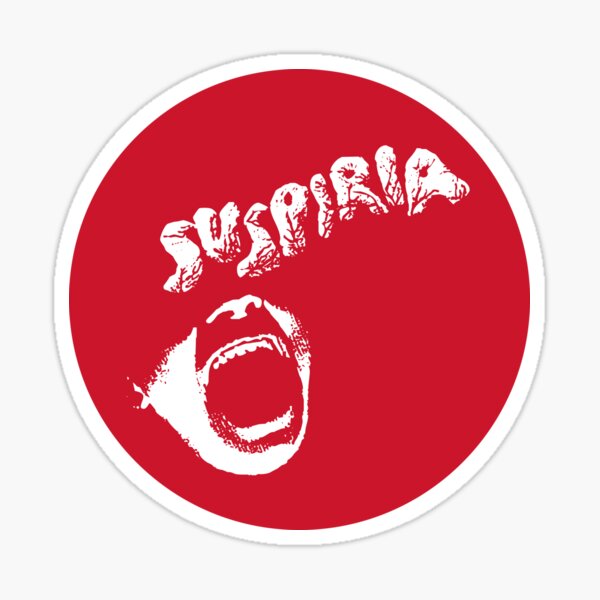 "suspiria" Sticker for Sale by lucasbecker | Redbubble