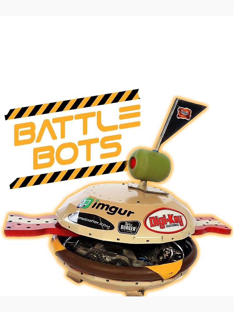 "Battlebots Fighting Robots" Art Print by FoShoDesigns | Redbubble