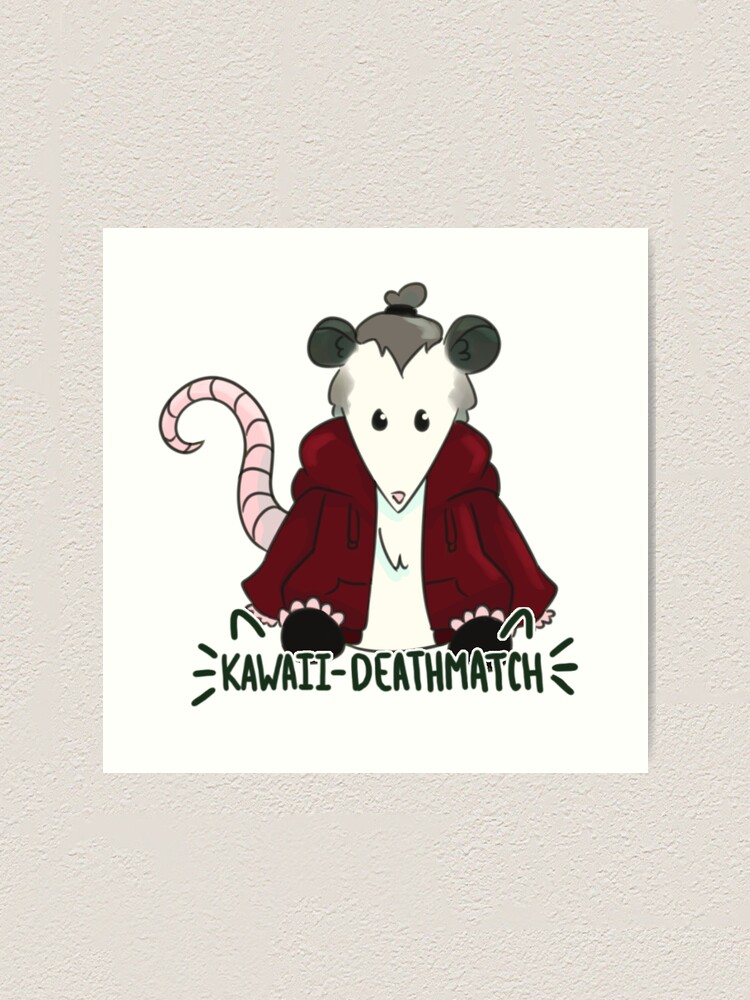 "kawaii-deathmatch logo" Art Print by kawaideathmatch | Redbubble