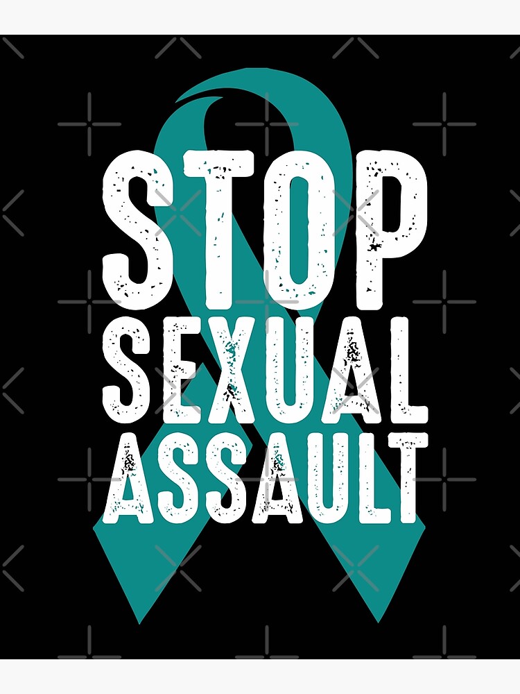 "Sexual Assault Awareness Month " Poster for Sale by alenaz | Redbubble