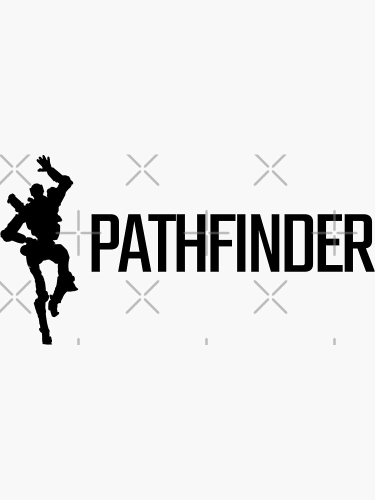 "Pathfinder Silhouette" Sticker for Sale by DWaffleDesigns | Redbubble