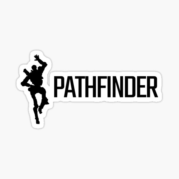 "Pathfinder Silhouette" Sticker for Sale by DWaffleDesigns | Redbubble